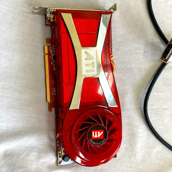 Ati | Other | Preowned Ati Radeon Graphics Card And Cable | Poshmark